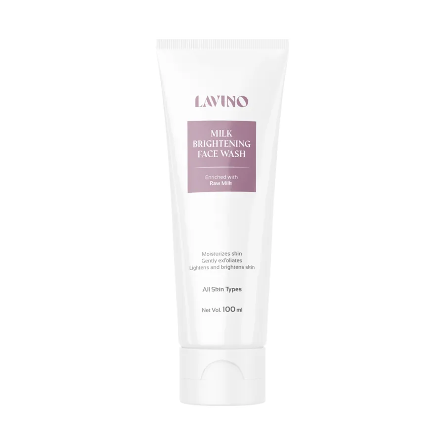 Lavino Milk Brightening Face Wash 100ml - ShathiMart